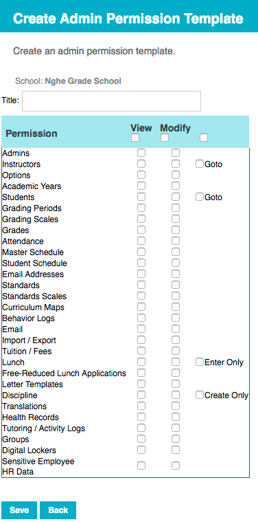 How do I create a new permission template? – Knowledge Base