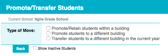 How do I promote students? – Knowledge Base